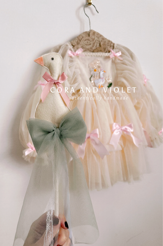 Lucy-Silly goose birthday dress – Cora and Violet