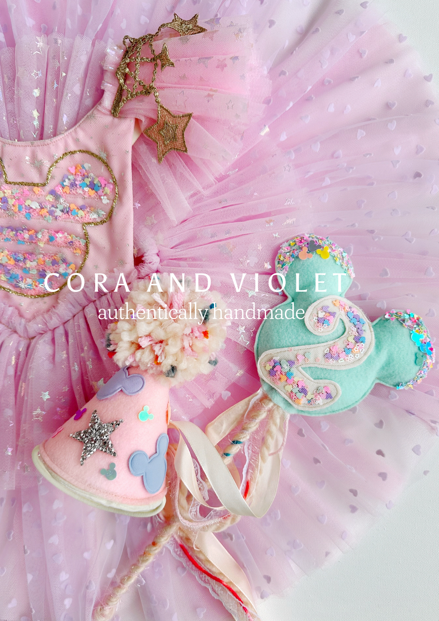 Magical Mouse Party Hat | Ready to Ship – Cora and Violet