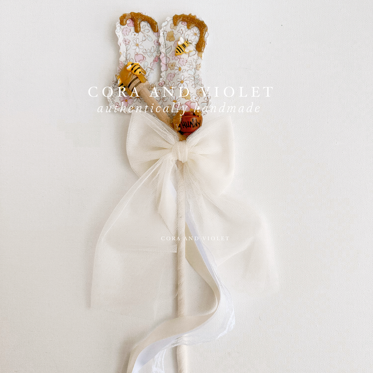 Flora Honey | Milestone Birthday Sensory Wand – Cora and Violet