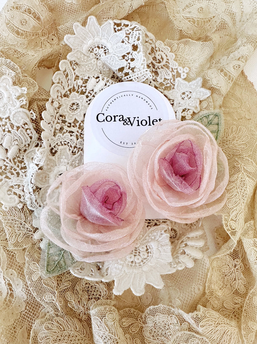 Rose clips | Cora and Violet