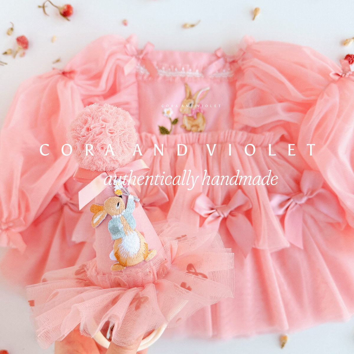 Bunny Party Hat | Ready to Ship – Cora and Violet