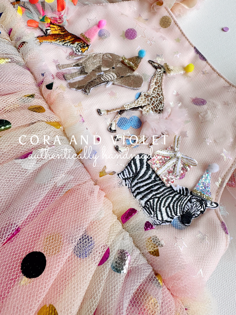 Party Animal Birthday Set | Ready to Ship – Cora and Violet